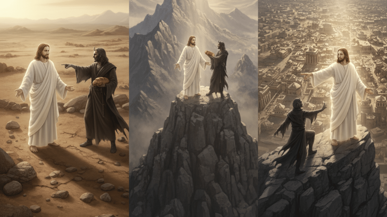 Jesús es Tentado en el Desierto: Las 3 Tentaciones y su Significado Bíblico