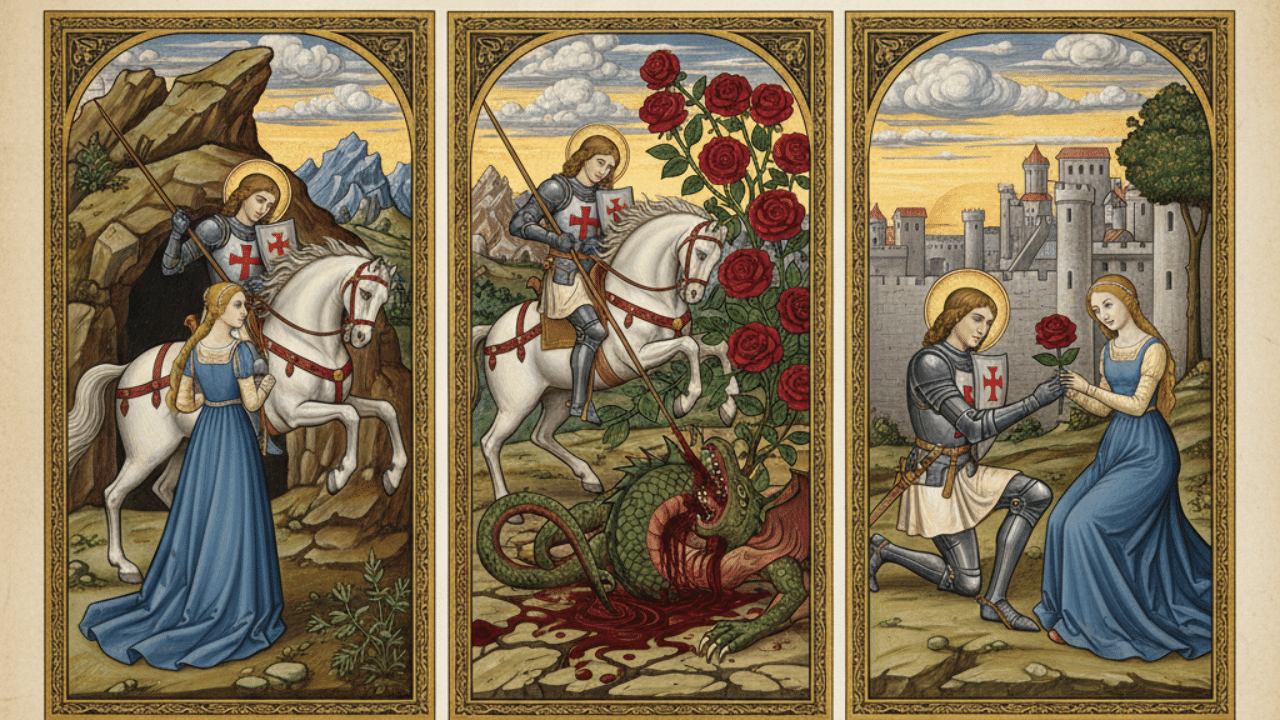 La Leyenda de Sant Jordi: Guía Definitiva del Caballero, el Dragón, la ...