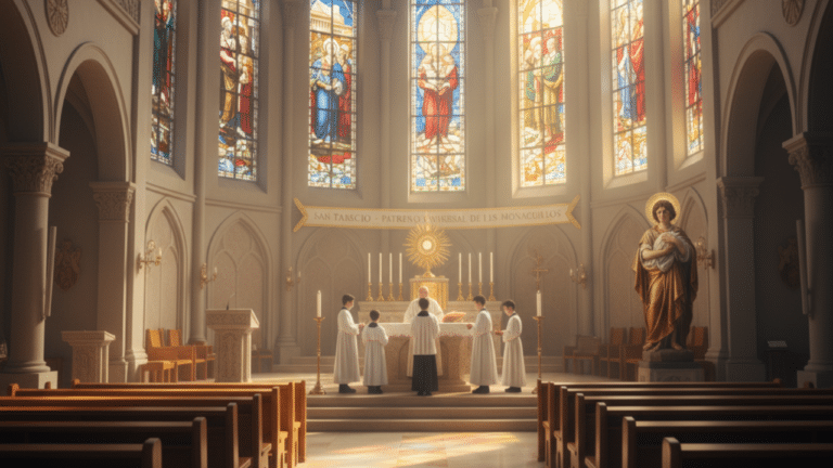 San Tarsicio: El Joven Custodio y Protomártir de la Eucaristía